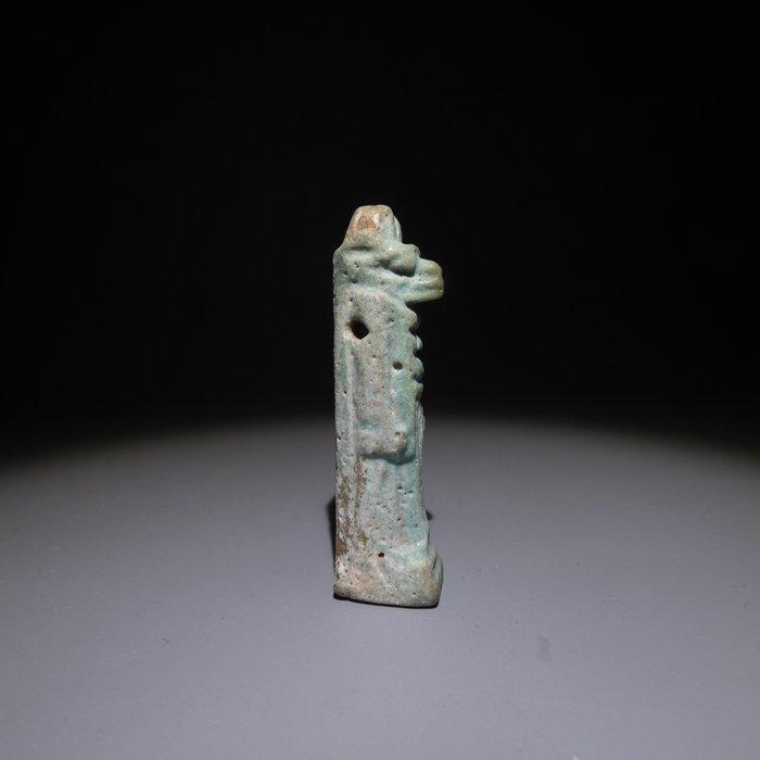 ② Oud-Egyptisch Faience Amulet God Anubis. 4,5 cm H. Laatste — Minéraux ...